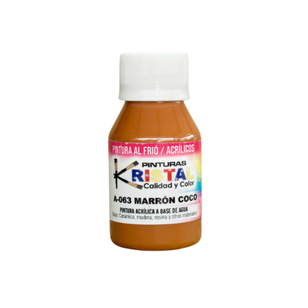 ACRILICO MARRON COCO – PINTURAS KRISTAL